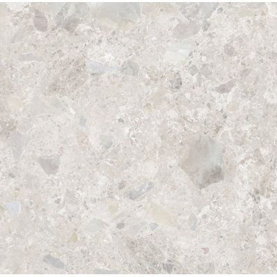 Atelier Tile 24"x24" Ceppo Terrazzo Cream Stone Look Porcelain Tile ...
