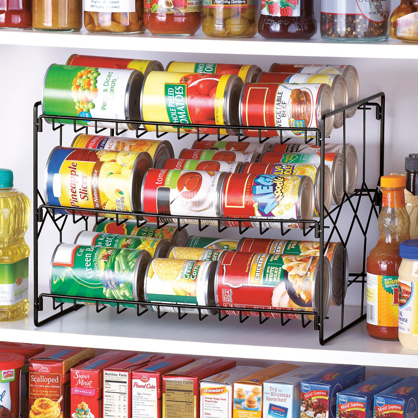Prep & Savour Camelia 11.25" H x 11.6" W x 15.35" D Storage Rack | Wayfair
