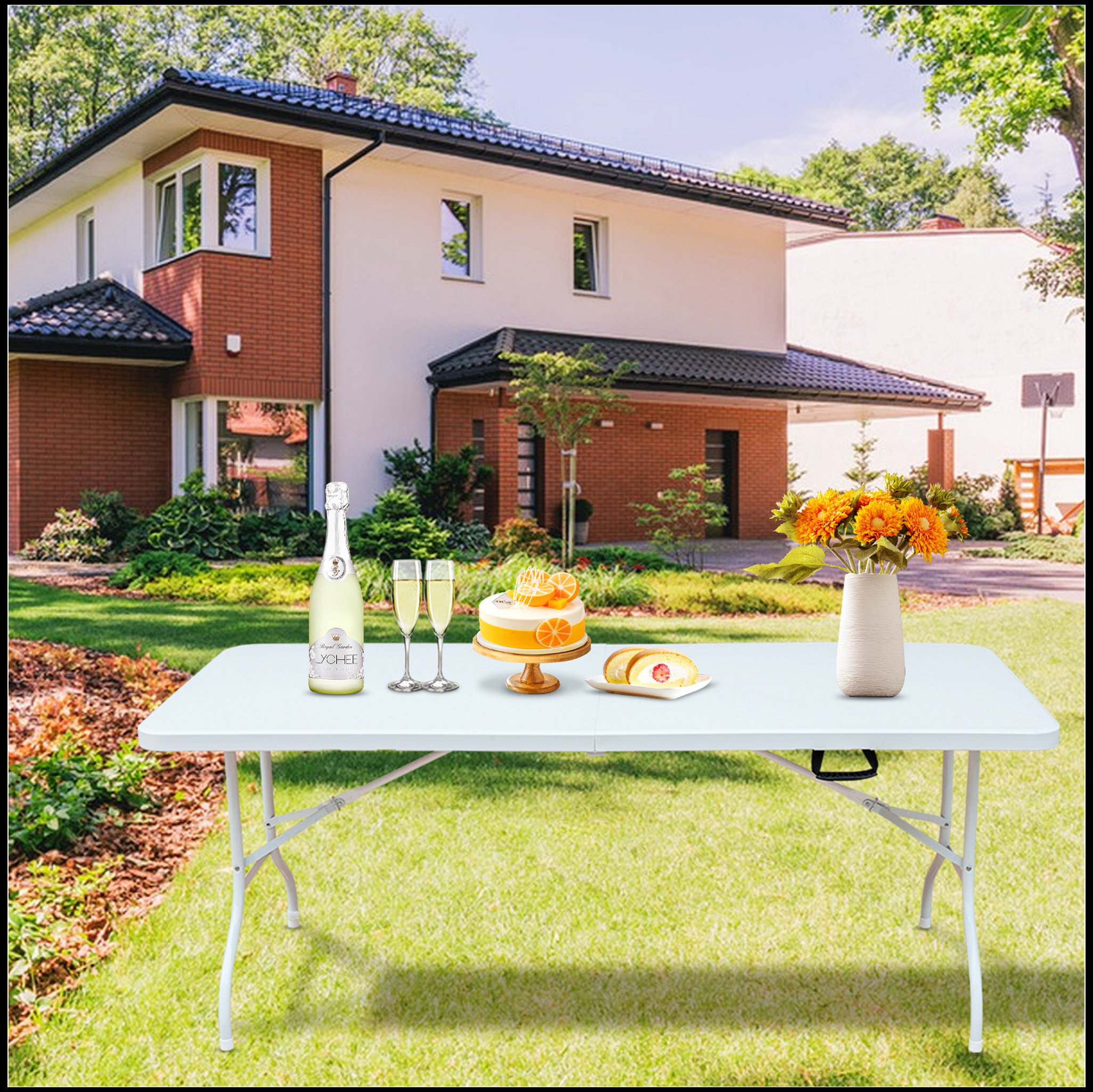 Ebern Designs Leanda Folding Camping Table | Wayfair