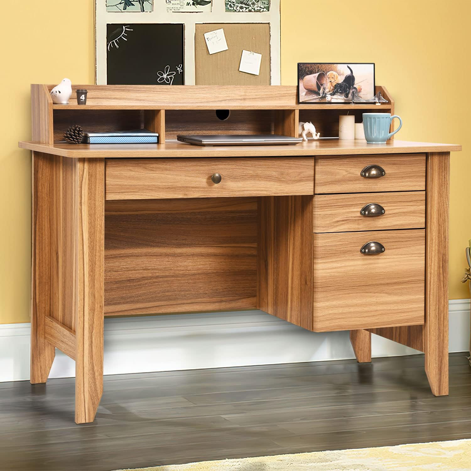 Red Barrel Studio® Mya-Jane Desk with Hutch & Reviews - Wayfair Canada