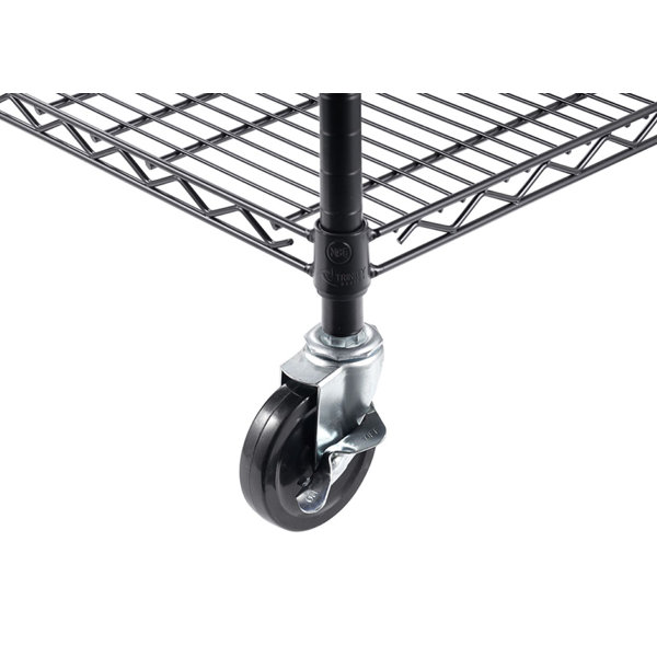 Trinity TRINITY EcoStorage 5-Tier NSF Steel Wire Shelving Unit w ...