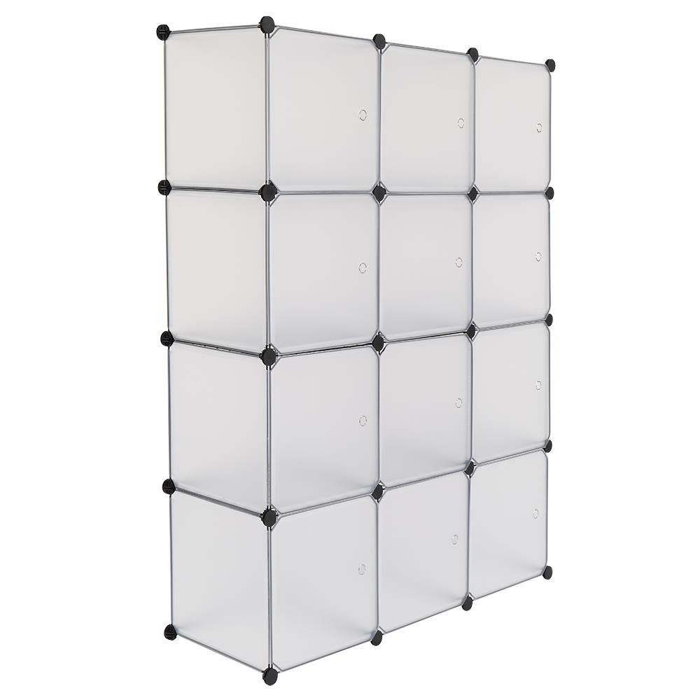Rebrilliant Nava Plastic Closet System | Wayfair