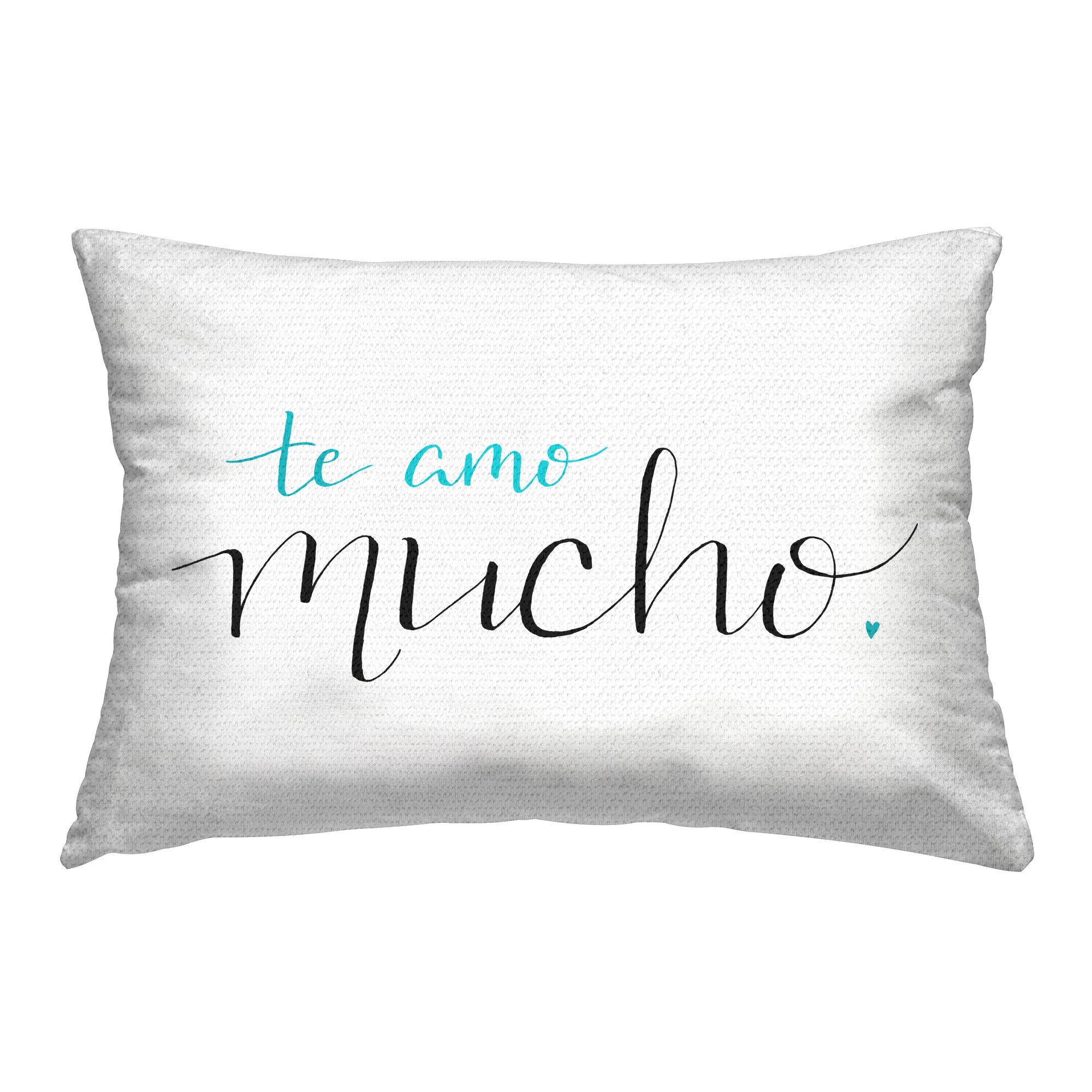 Stupell Industries Minimal Loving Spanish Outdoor Printed Pillow by SD ...