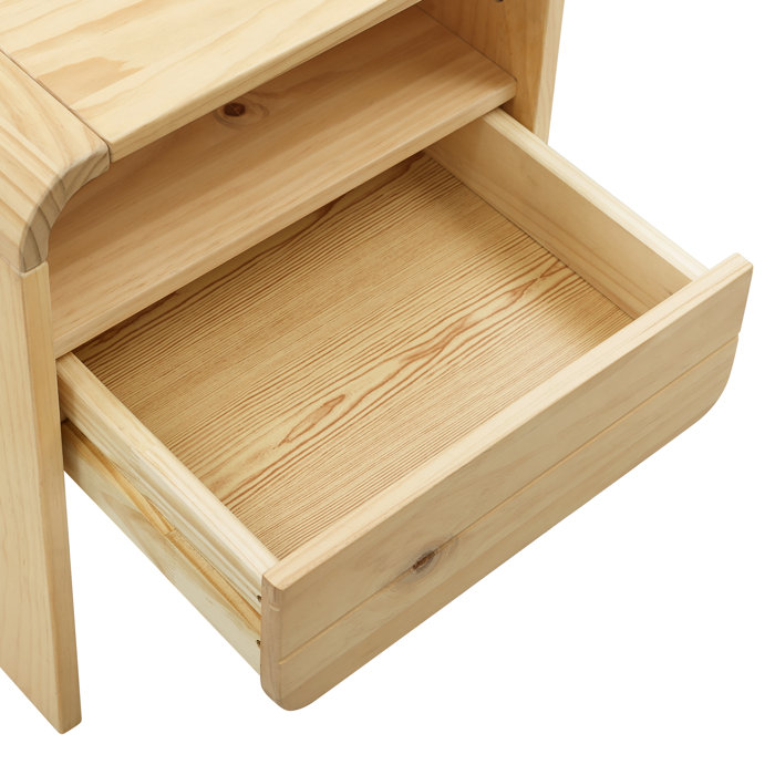 Millwood Pines Rackerby Frame End Table with Storage & Reviews | Wayfair