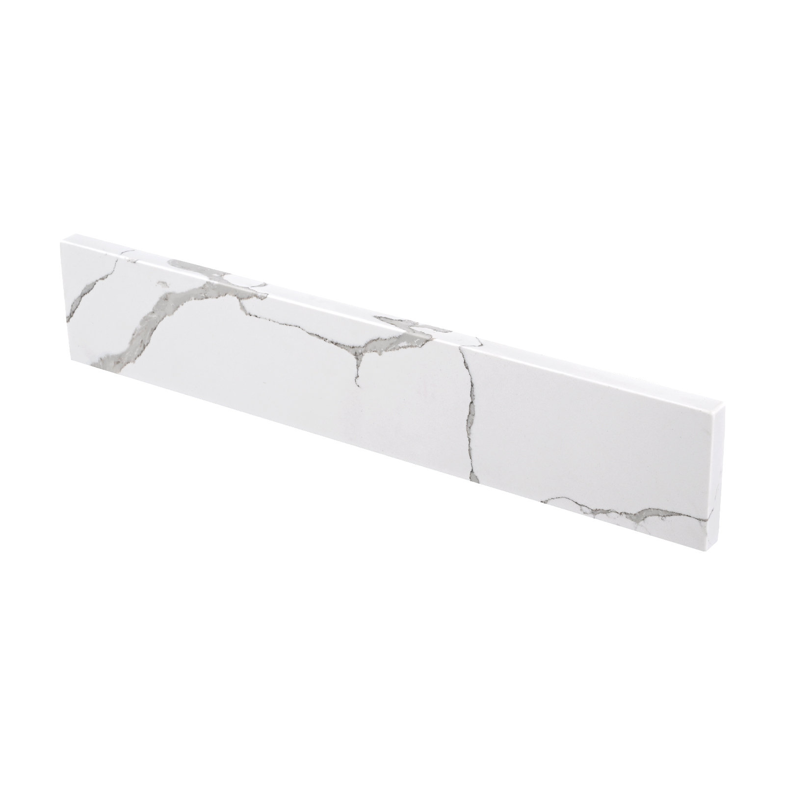 PROOX 21.25" Wide Quartz Stone Side Splash For Vanity Sink Top | Wayfair