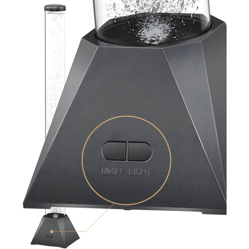 Co-t 4FT Sensory Bubble Tube Aquarium Lamp With LED Color Therapy For ...