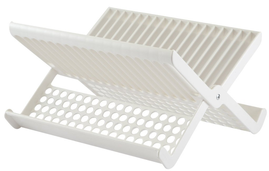 Hutzler Plastic Folding 2 Tier Dish Rack & Reviews - Wayfair Canada