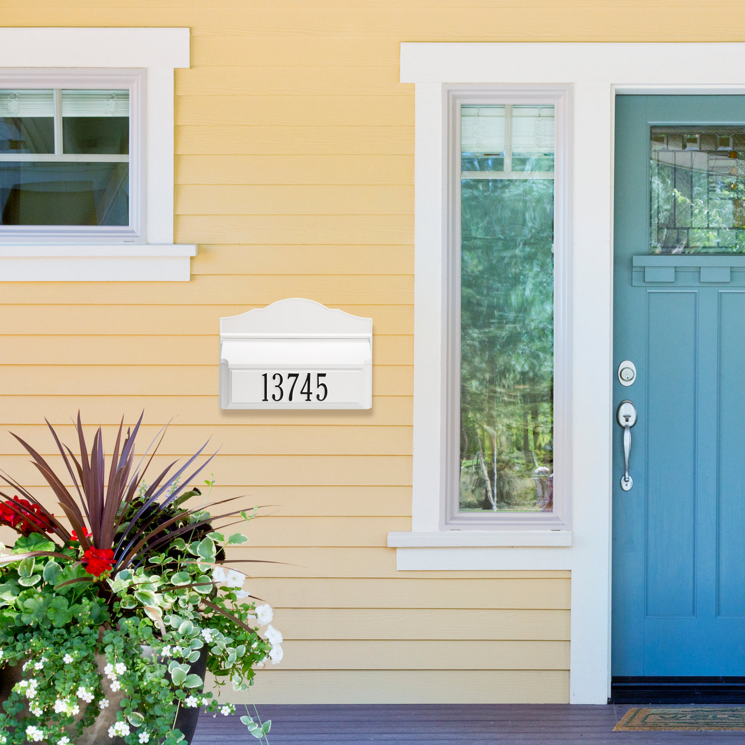 Old Century Forge Colonial Wall Mounted Mailbox | Wayfair