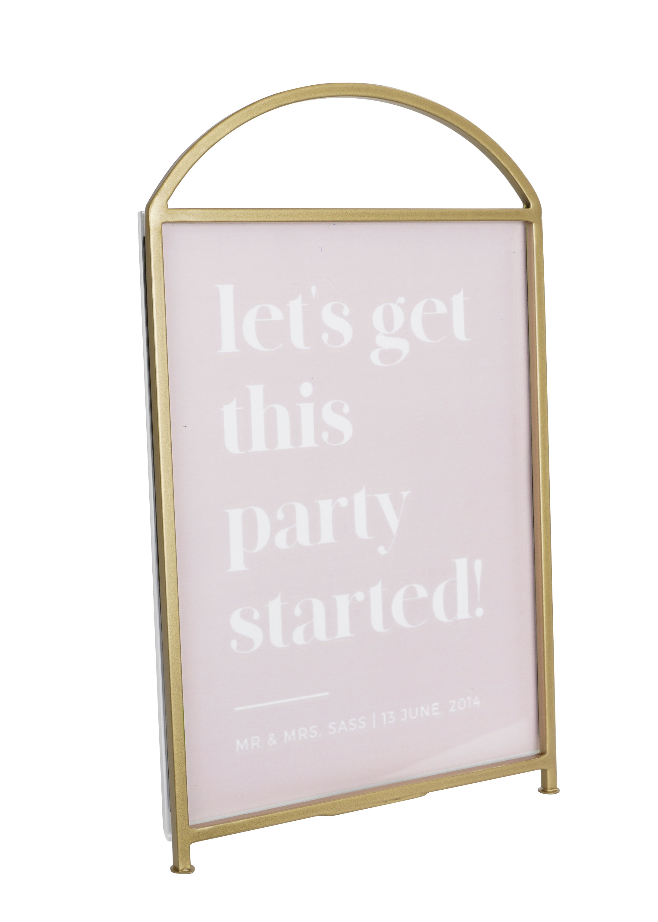 Cal-Mil Heritage Arched Sign Holder | Wayfair