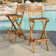 Millwood Pines Harden Acacia Outdoor Stool & Reviews | Wayfair