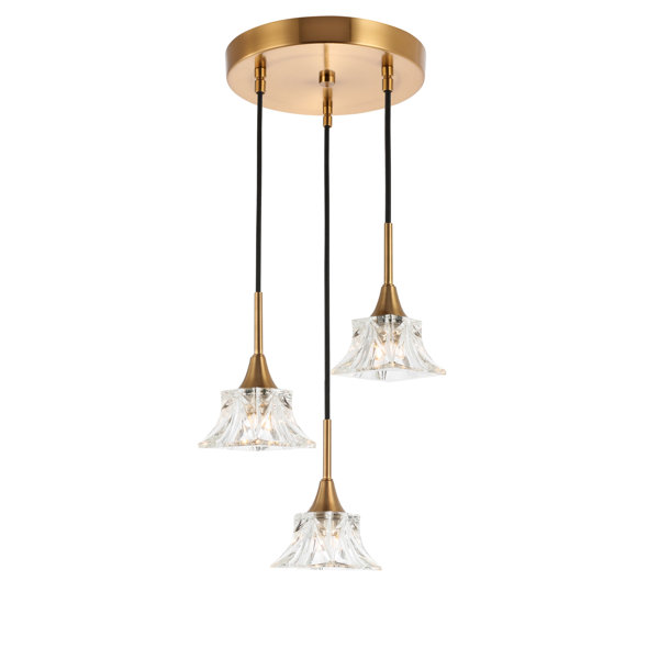 House of Hampton® Angeline 3 - Light Cluster Pendant | Wayfair
