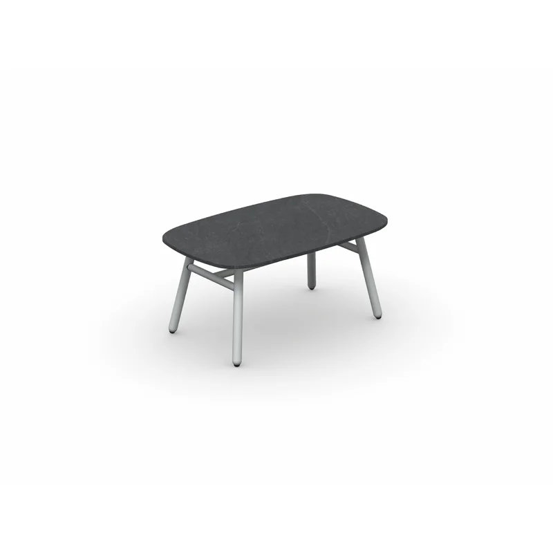 Connubia Yo Outdoor Coffee Table with Ceramic Top and Aluminum Frame ...