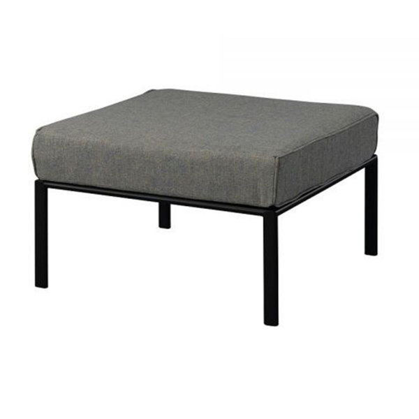 Hokku Designs Kailany Metal Outdoor Ottoman | Wayfair