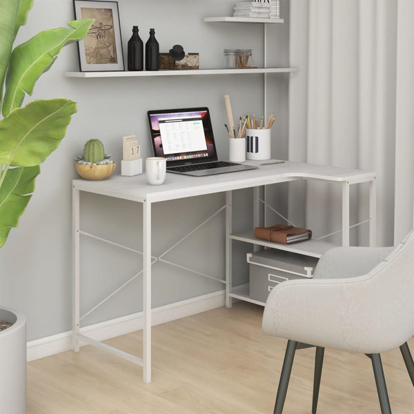 Borough Wharf Crean Rectangular Computer Desk | Wayfair.co.uk