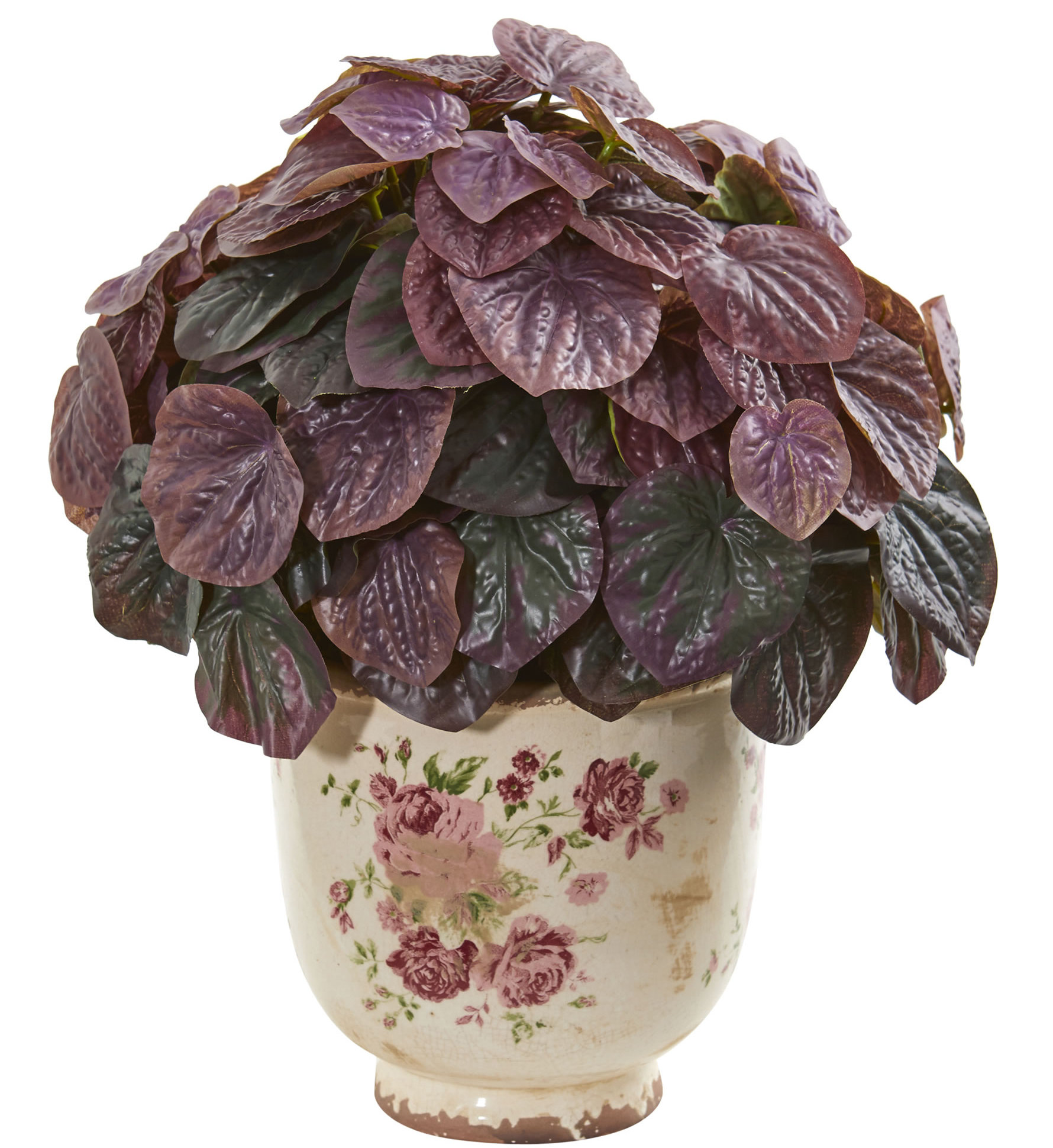 Charlton Home® 14" Artificial Foliage Plant in Planter | Wayfair