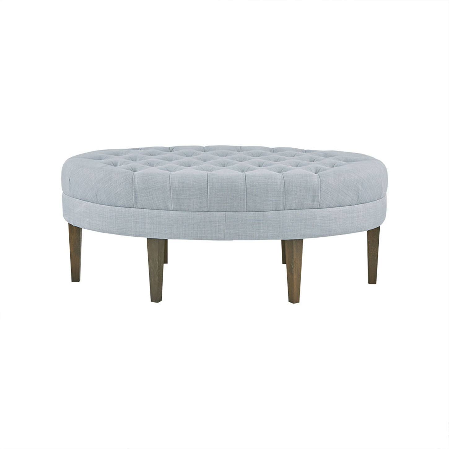 Red Barrel Studio® Tufted Ottoman, Elegant Oval Shape Ottoman | Wayfair
