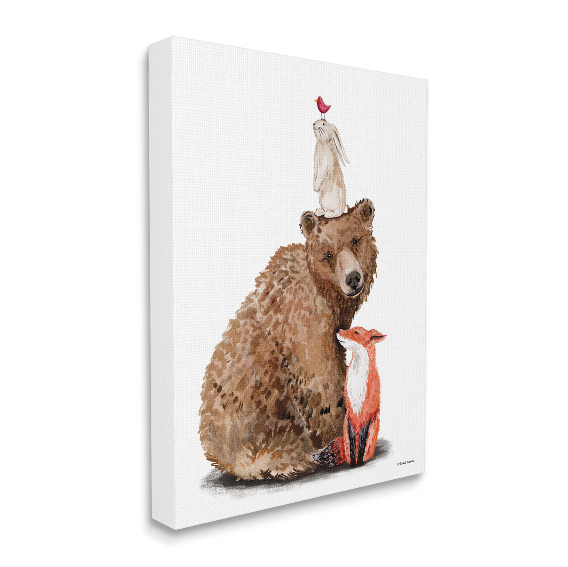 Latitude Run® Woodland Creatures Nature Animals by Rachel Nieman ...