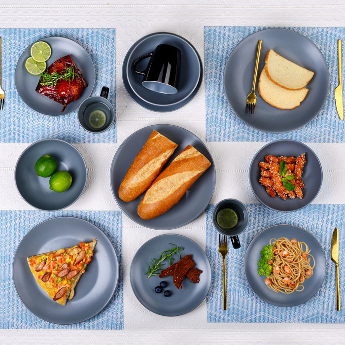 Vancasso Bacche Stoneware Dinnerware Set - Service for 4 | Wayfair