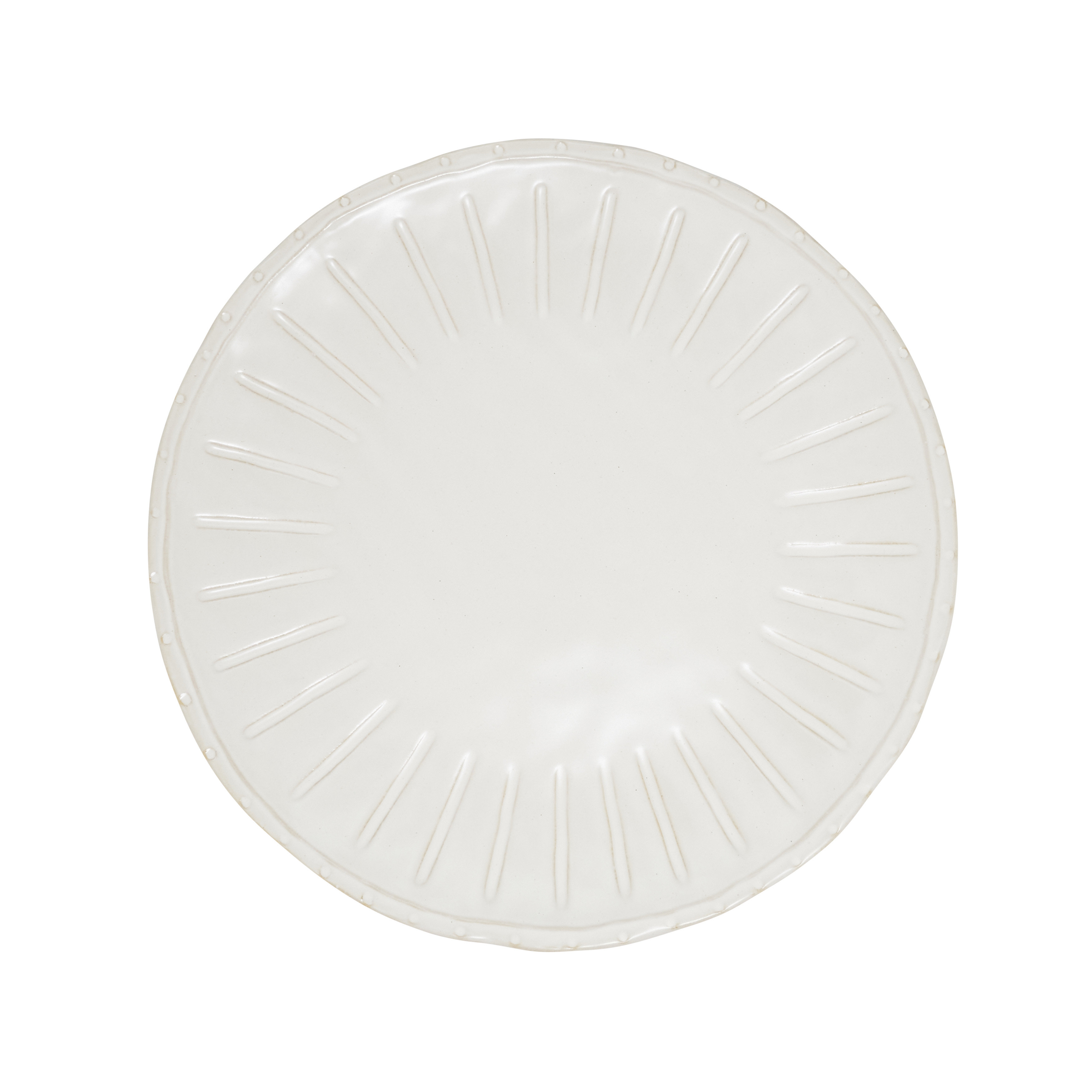 Lark Manor™ Ribbed Stoneware Dinner Plate (Set of 2) | Joss & Main