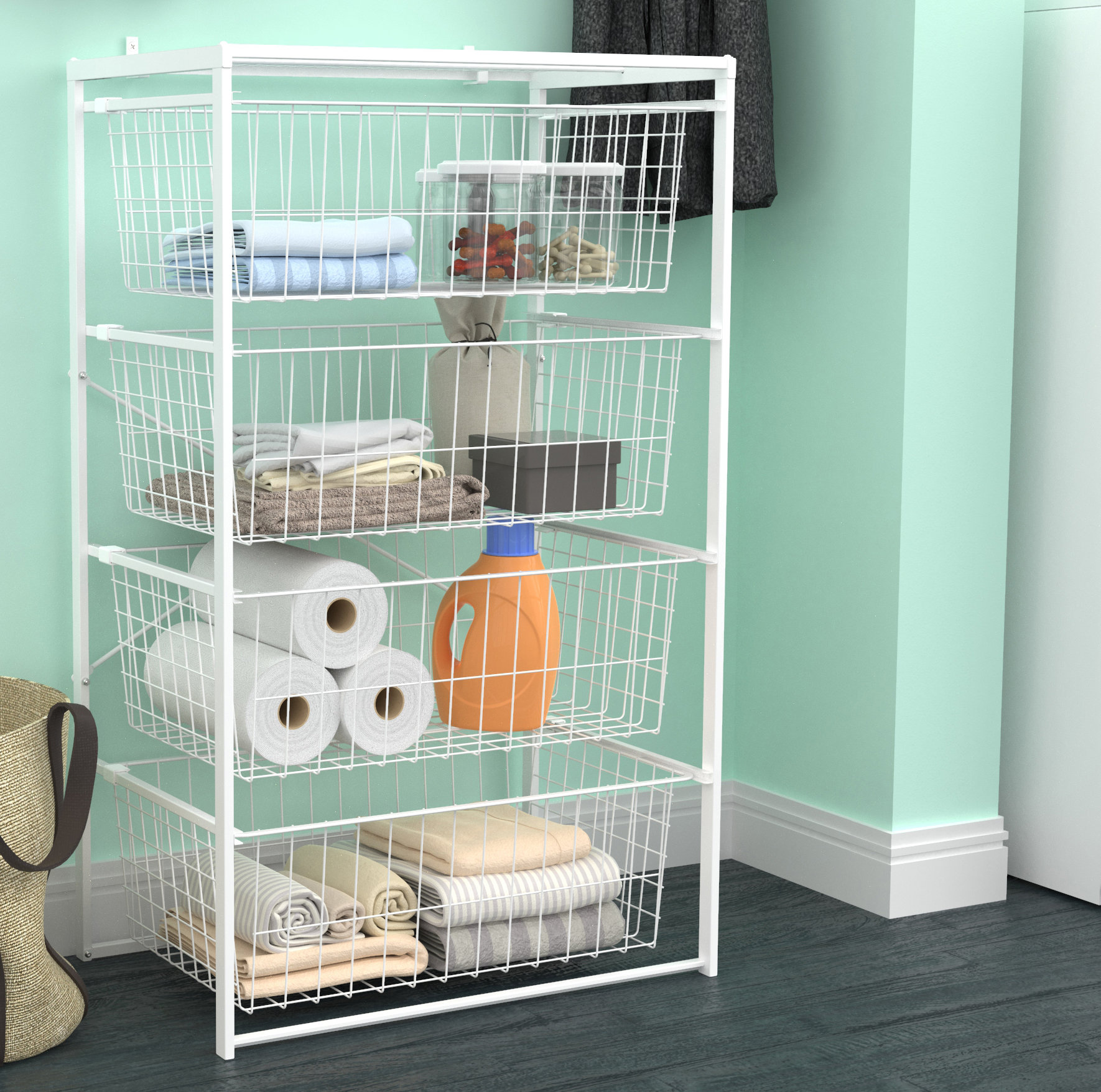 ClosetMaid 4 Drawer Storage Chest & Reviews | Wayfair