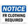 SignMission Osha Notice Fr Clothing Required Sign | Wayfair