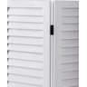 Loon Peak® Wood Short Privacy Screen Indoor, 2.6 Ft Tall Shutters ...