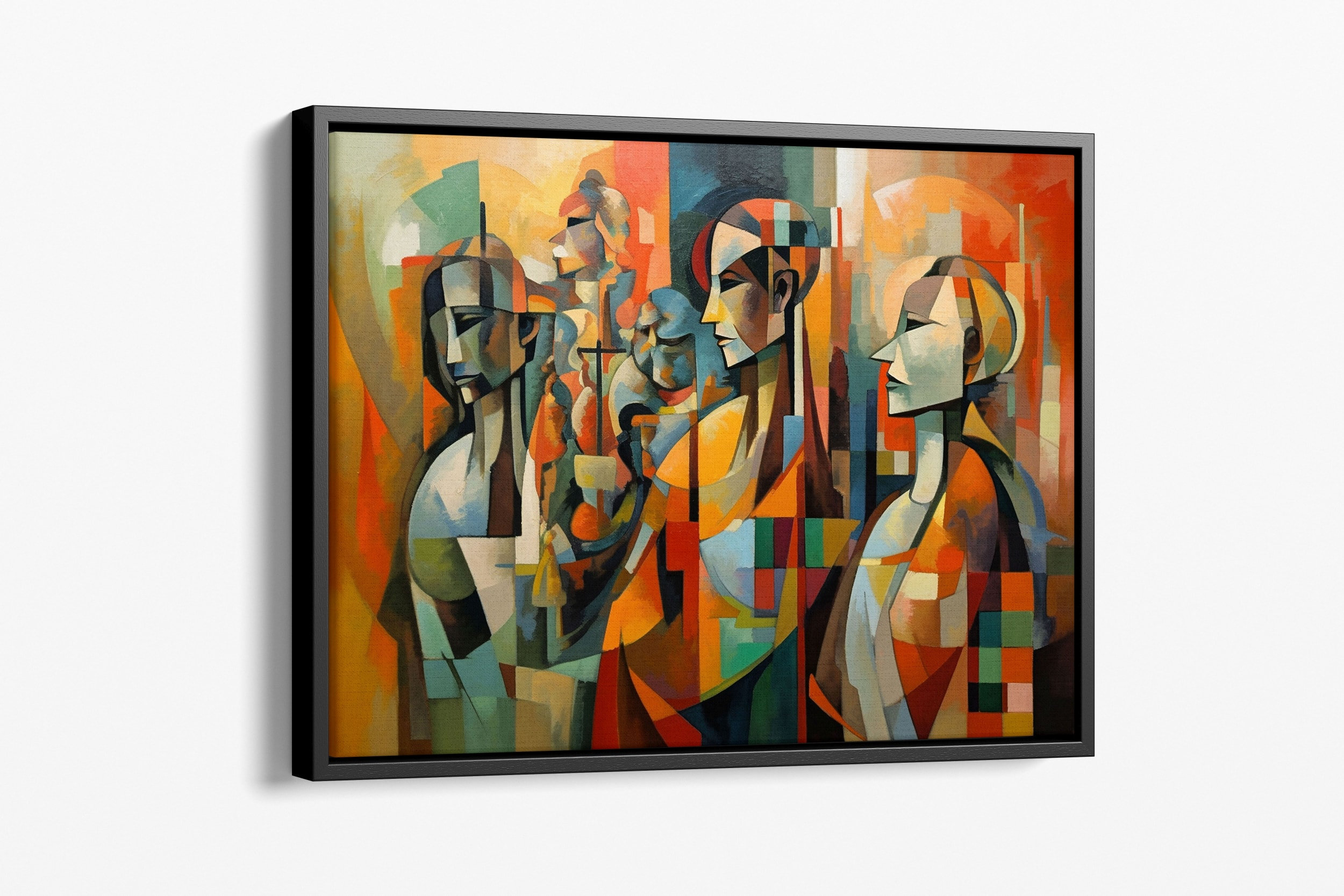 Amrita Sen Waiting Framed On Canvas Print | Wayfair