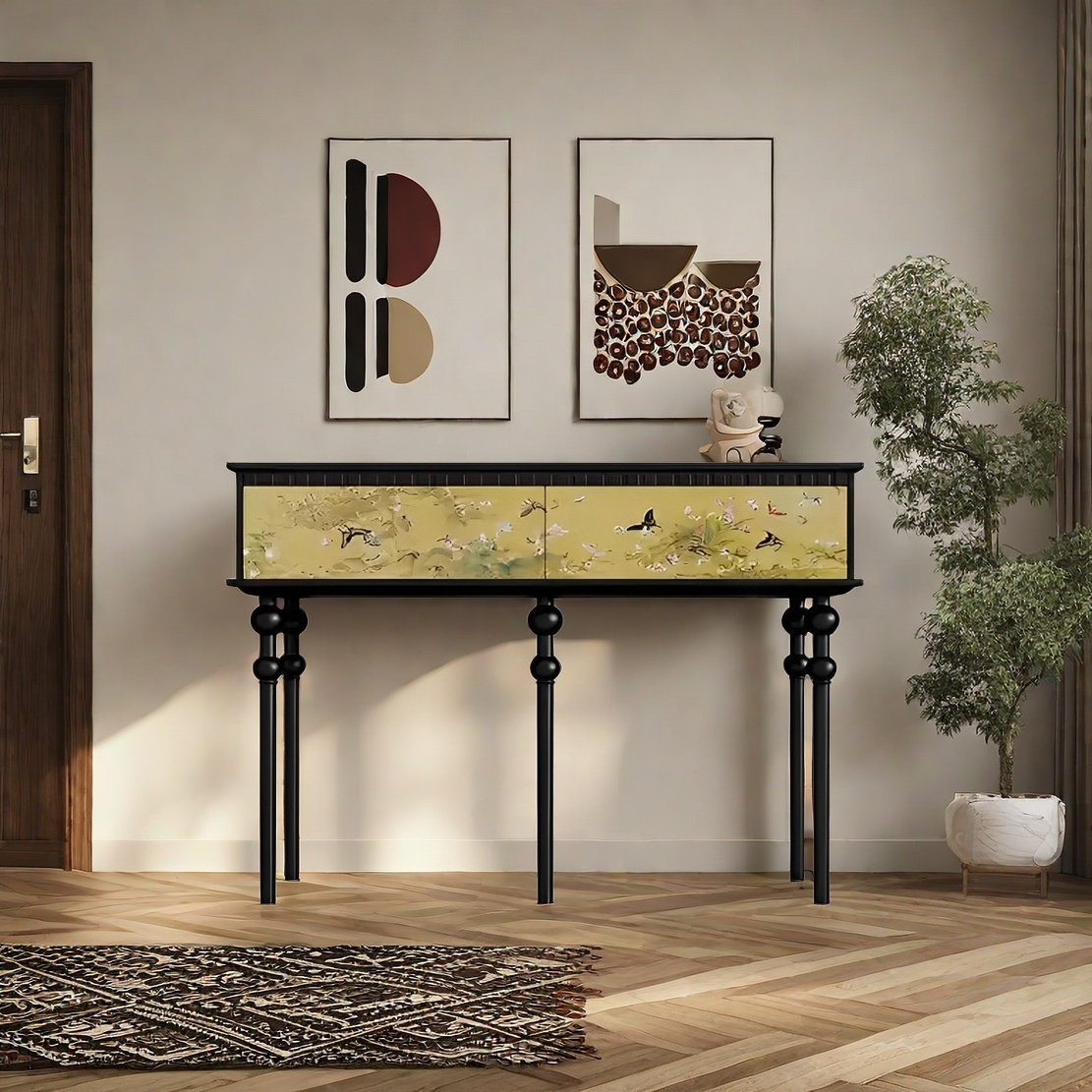 Liu's ink furniture Retro Multifunctional Console Table | Wayfair