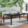 Wade Logan® Braxdyn Rectangular Metal Outdoor Dining Table & Reviews ...