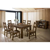 Loon Peak® Brickhouse 6 - Piece Dining Set | Wayfair