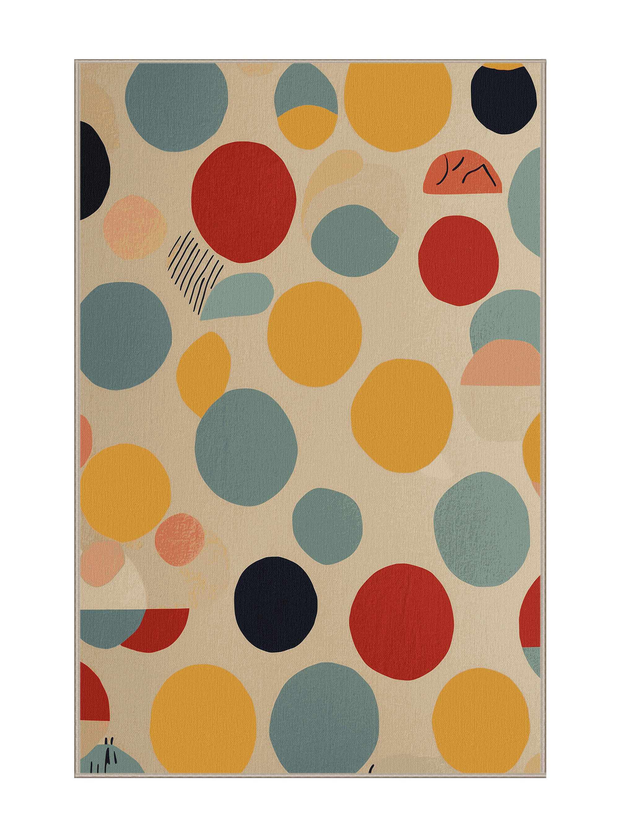 Winston Porter Groovy Wiggle Rug - Wayfair Canada