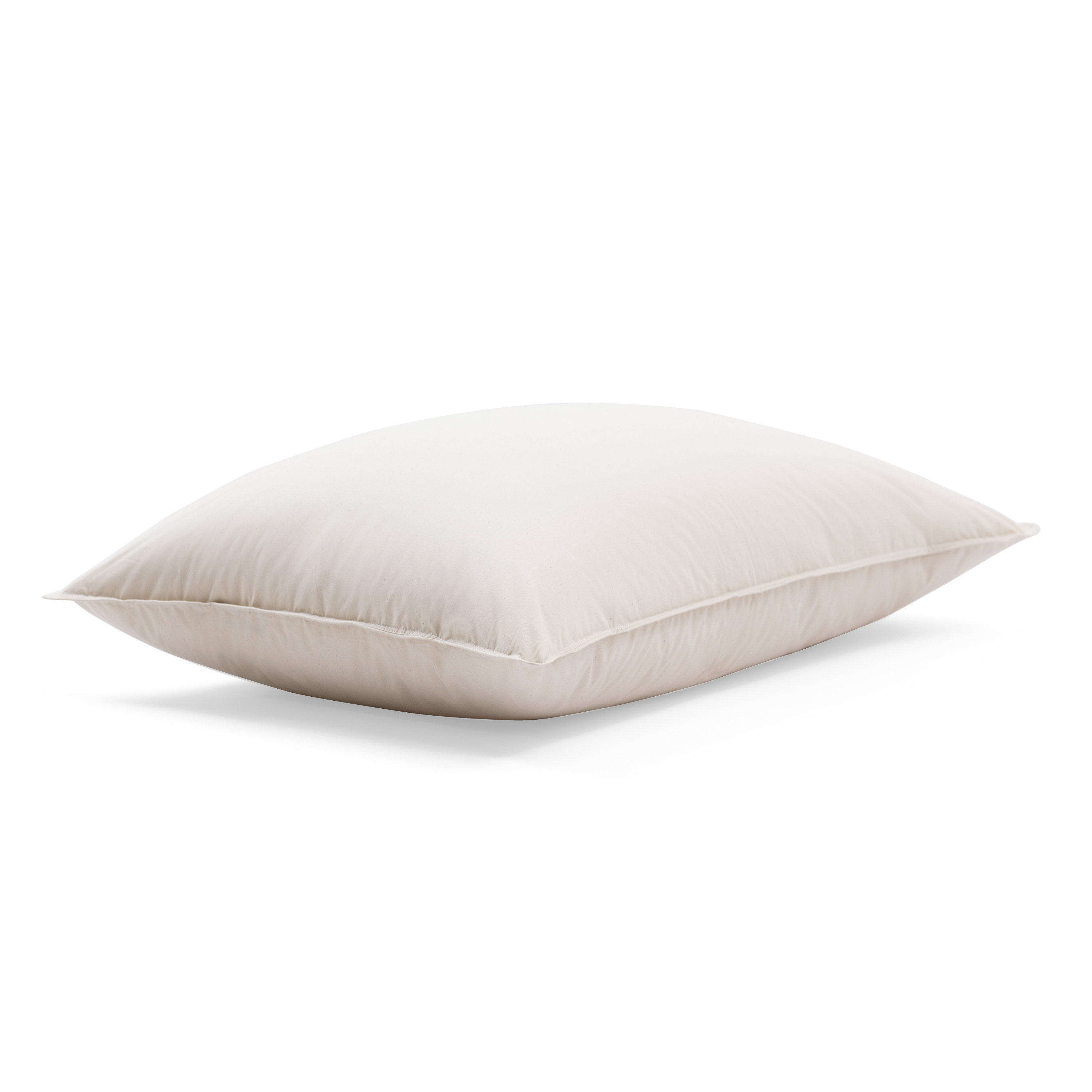 Alwyn Home Milledgeville Unbleached Cotton Medium Pillow | Wayfair