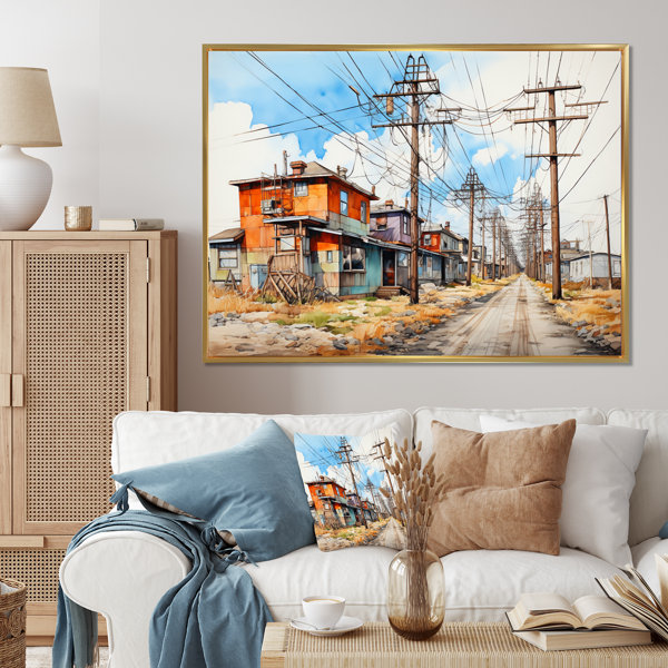 Red Barrel Studio® Power Lines Power Harmony II On Canvas Print | Wayfair