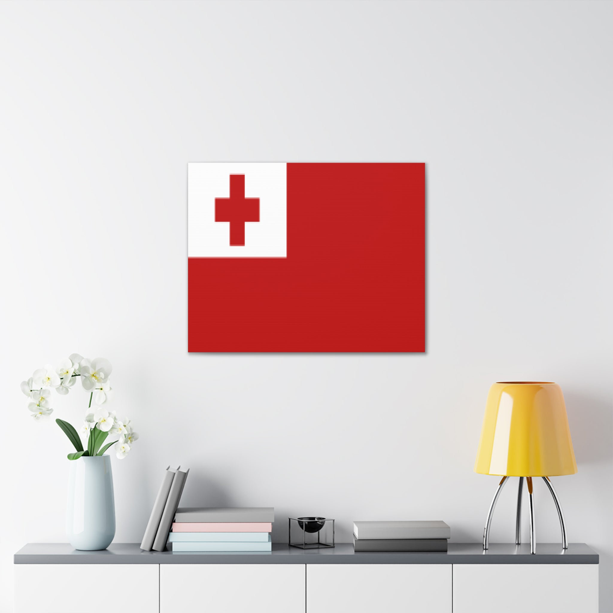 Latitude Run® Tonga Country Flag Canvas Vibrant Wall Art Unframed Home ...