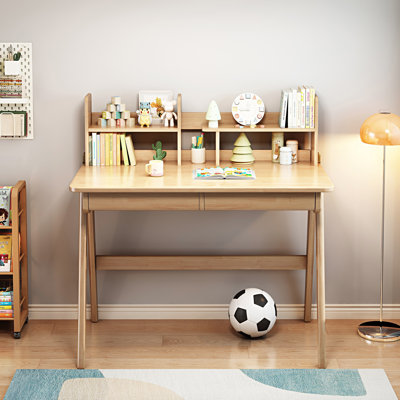 wooden table for study