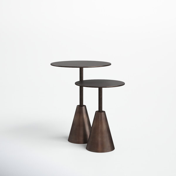 Birch Lane™ Kiana 2 Piece Nesting Tables "& Reviews" | Wayfair