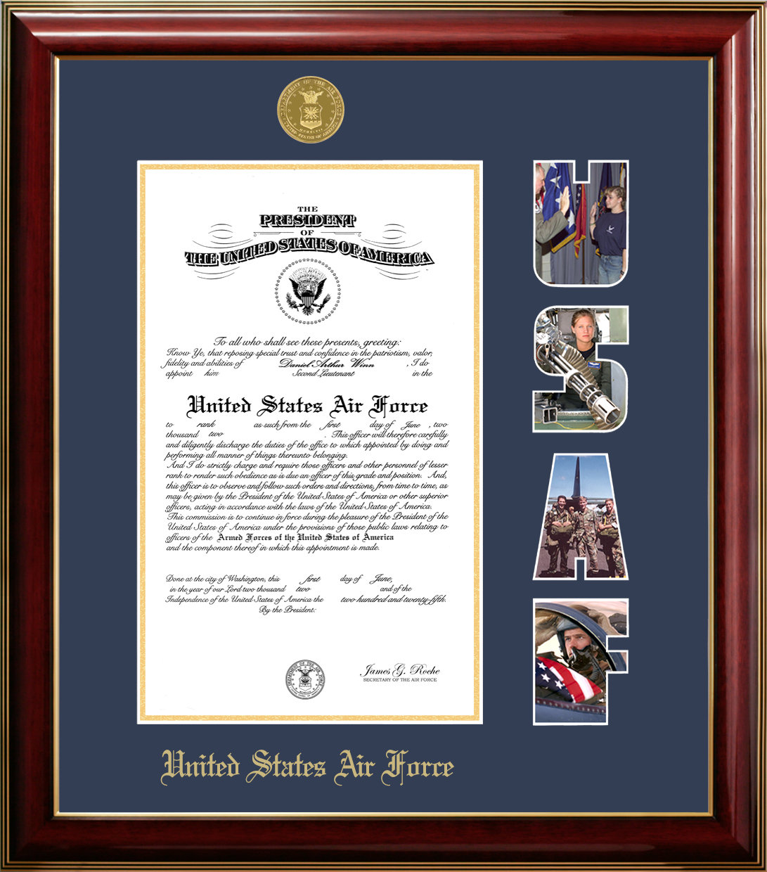 Patriot Frames Air Force Certificate Classic Picture Frame - Wayfair Canada