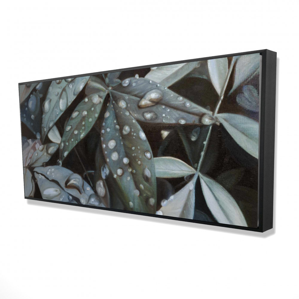Begin Edition International Inc. " Leaves After Rain " on Canvas | Wayfair