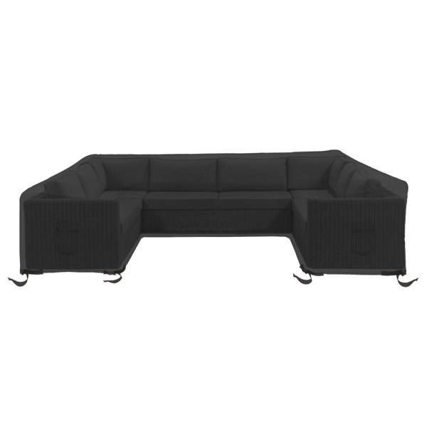 Freeport Park® Kiely Heavy Duty Waterproof U Shaped Patio Sofa Cover ...
