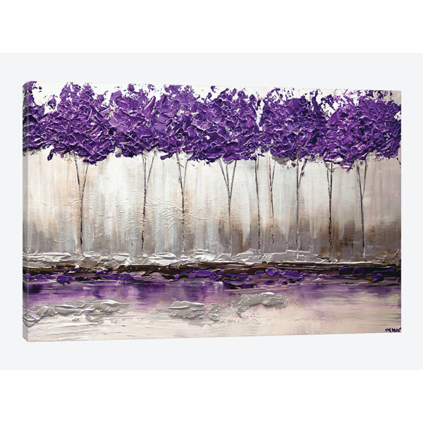 The Twillery Co.® Swiger Osnat Tzadok Purple Summer - Print on Canvas ...