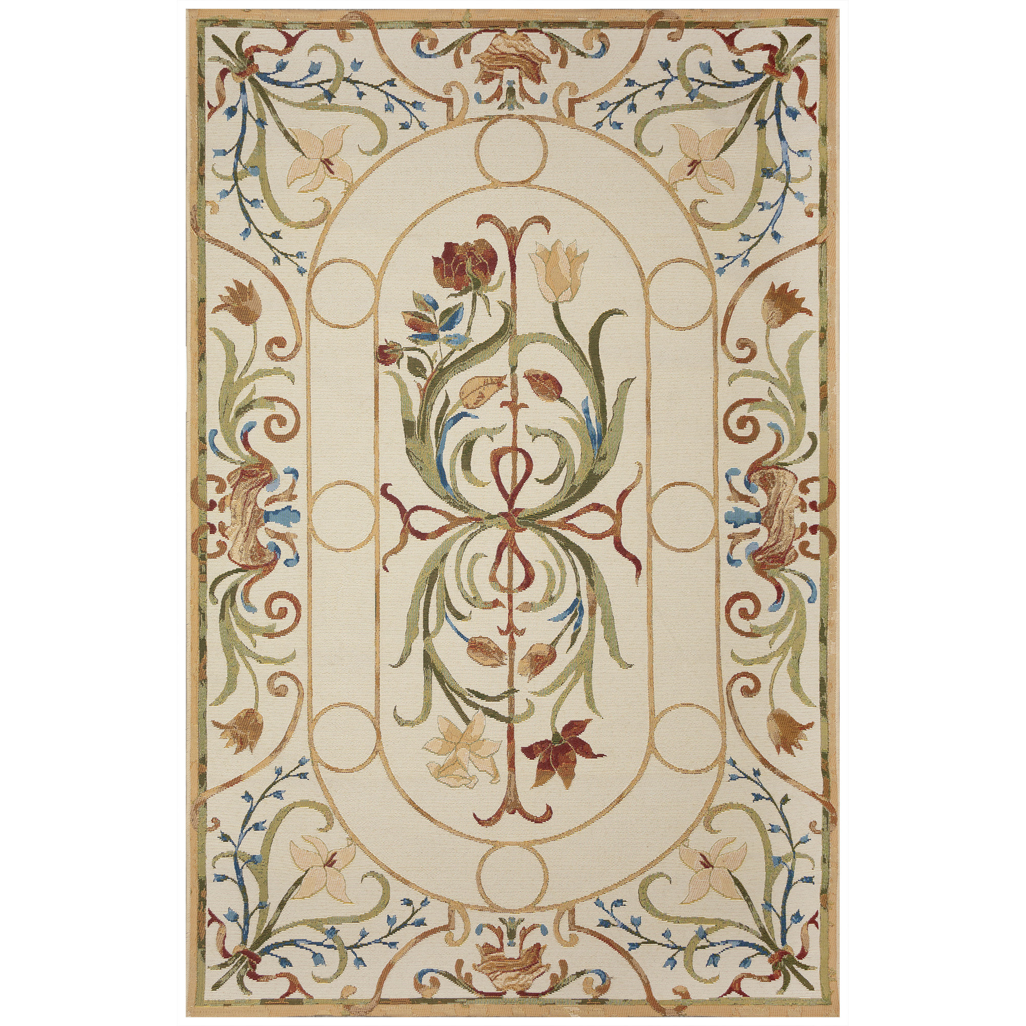 Winston Porter Kincaid Dream Garden Indoor/Outdoor Area Rug - Wayfair ...