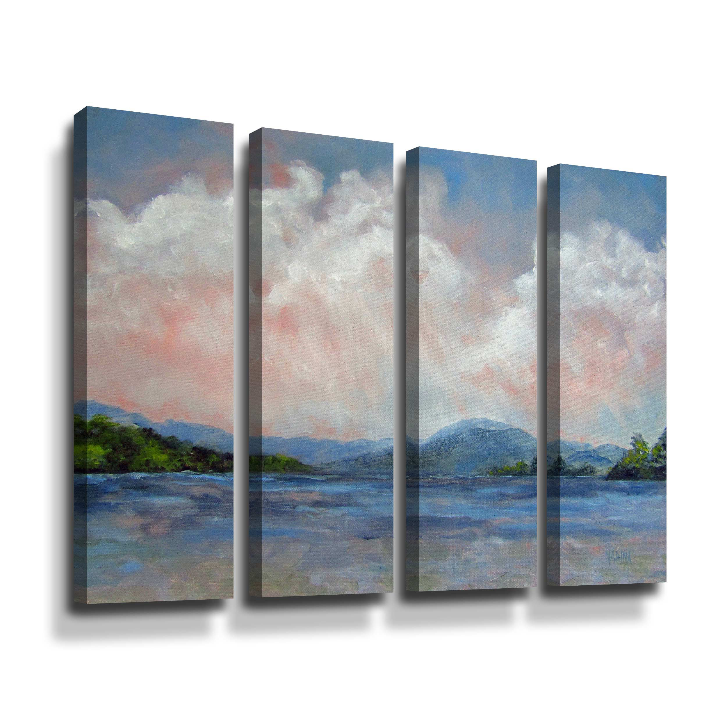 Millwood Pines Lakeside Lake George Canvas By Marina Petro - Wayfair Canada
