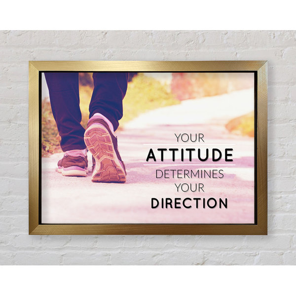 Bright Star Your Attitude Determines Your Direction - Single Picture ...