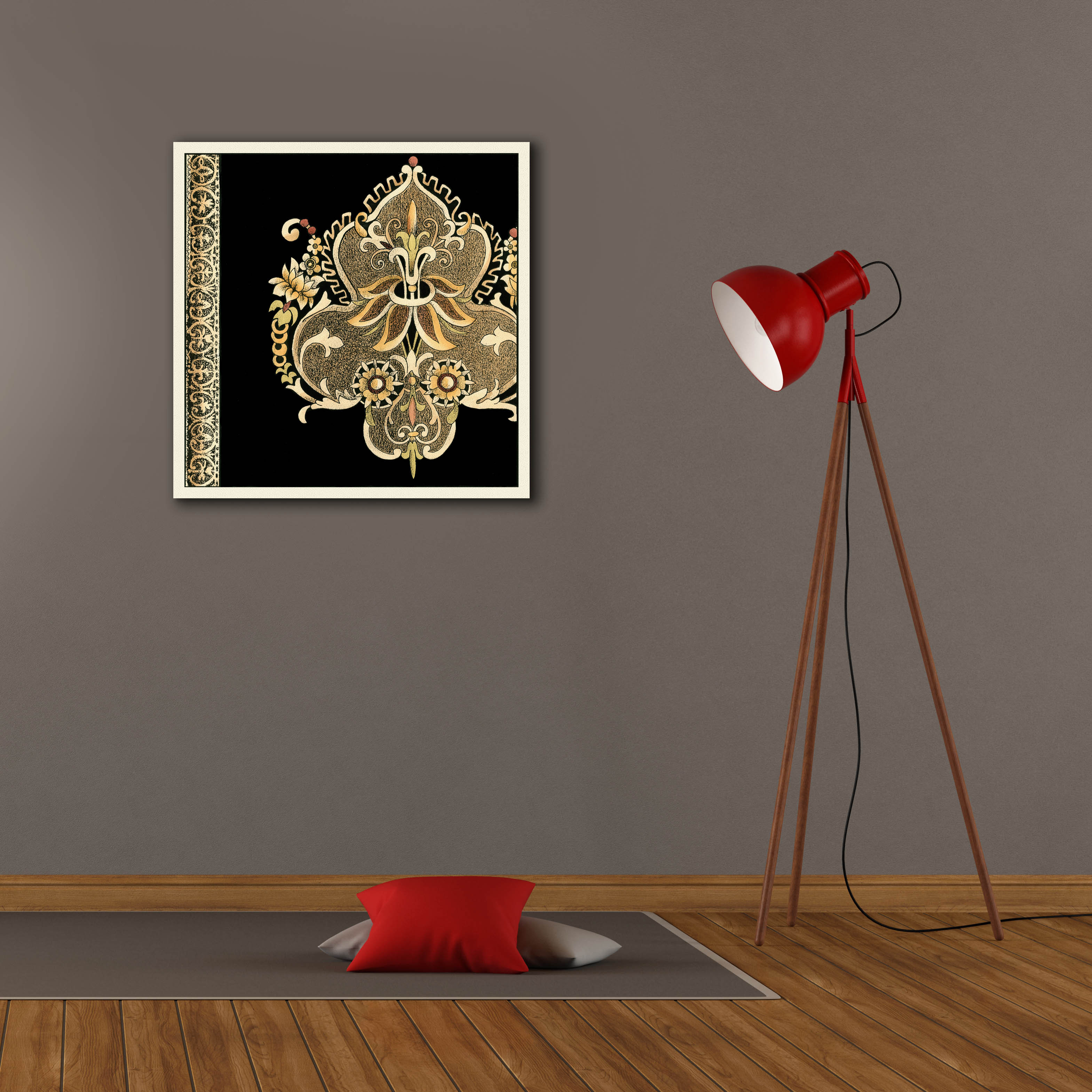 Alcott Hill® 'Regal Adornment 1' by Chariklia Zarris Canvas Wall Art ...