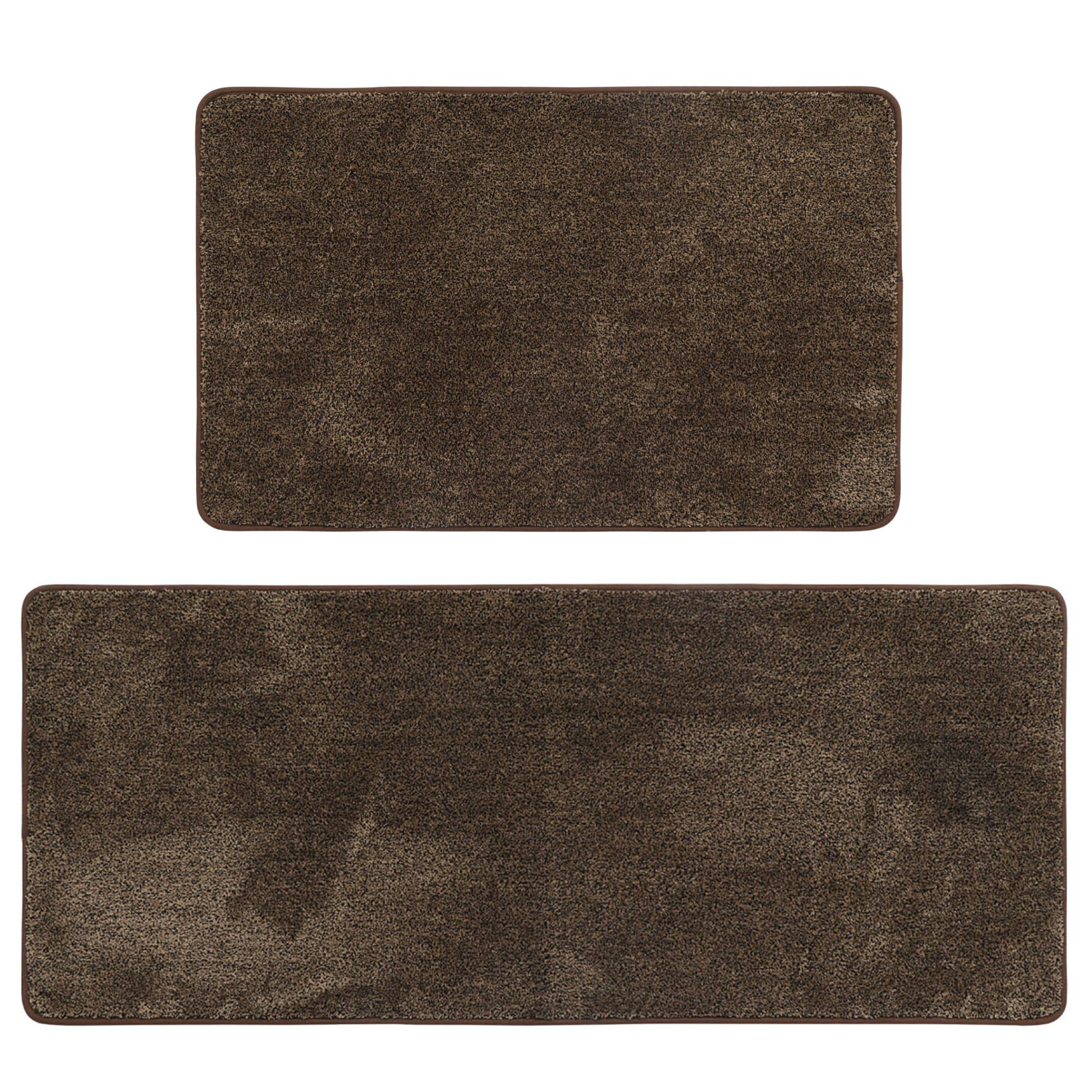 Evideco Speckled Kitchen Rug Set - 20x32 & 20x48 Inches Kitchen Mats ...