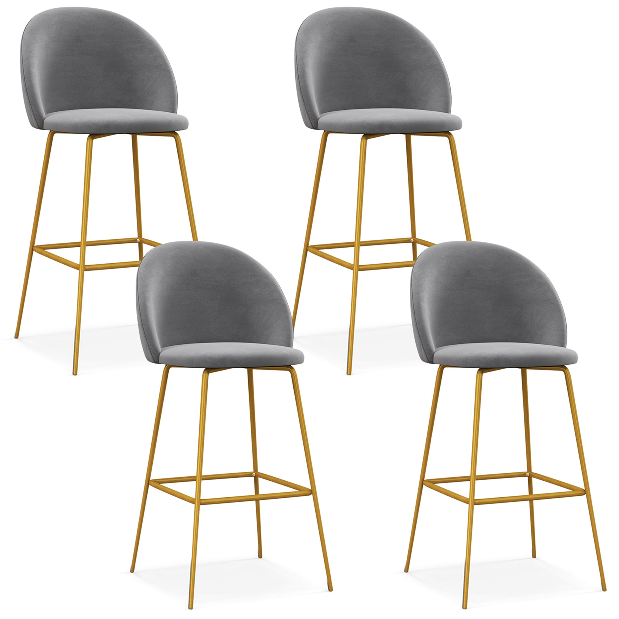 Everly Quinn Herschal 29'' Stool | Wayfair