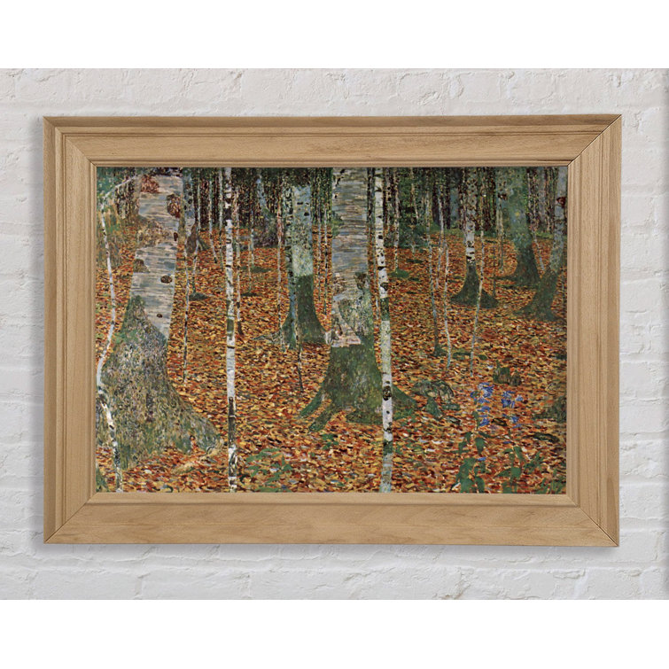 Bright Star Klimt Birch Forest - Single Picture Frame Art Prints ...