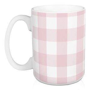 Wrought Studio™ Balogh Buffalo Check Coffee Mug & Reviews | Wayfair