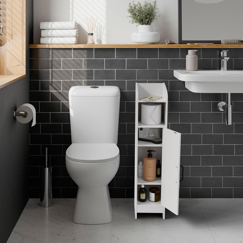 Gracie Oaks Small Bathroom Storage Cabinet | Wayfair