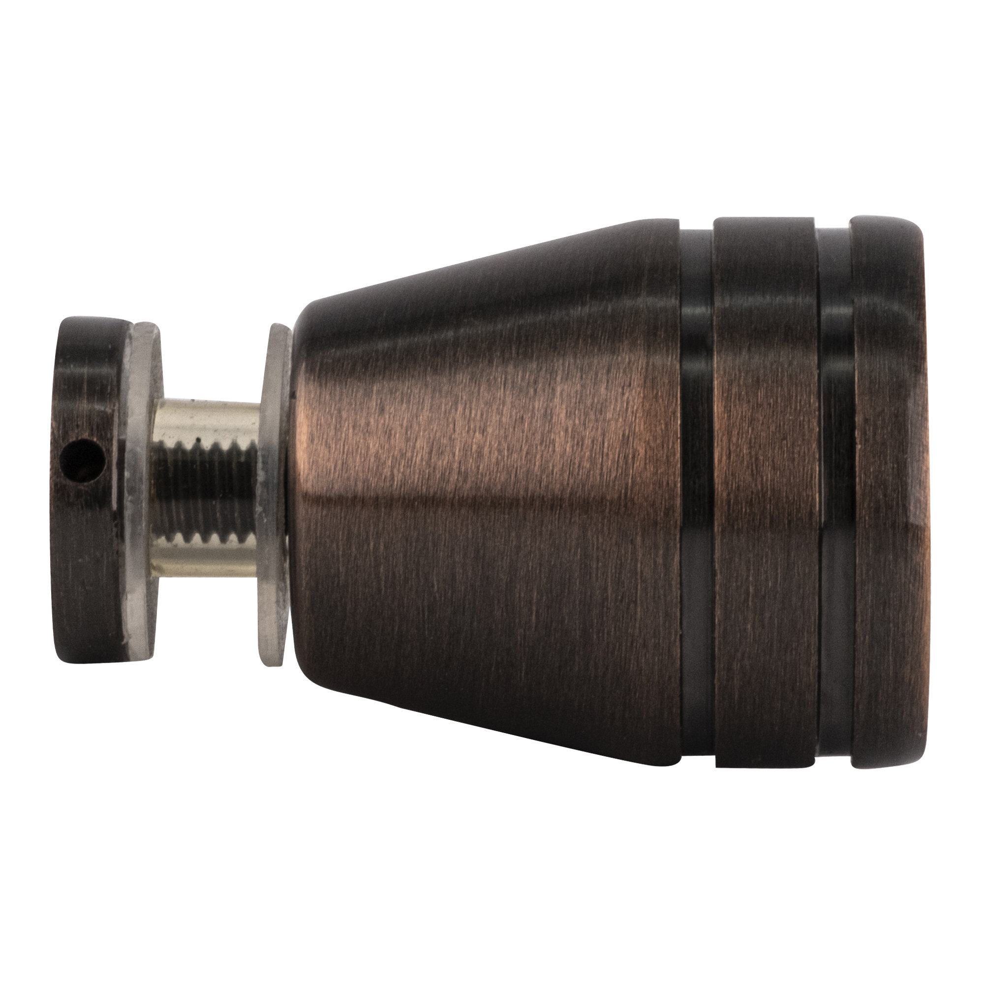 Brixwell KDSM-ACP Single Sided Deluxe Series Knob Antique Copper | Wayfair